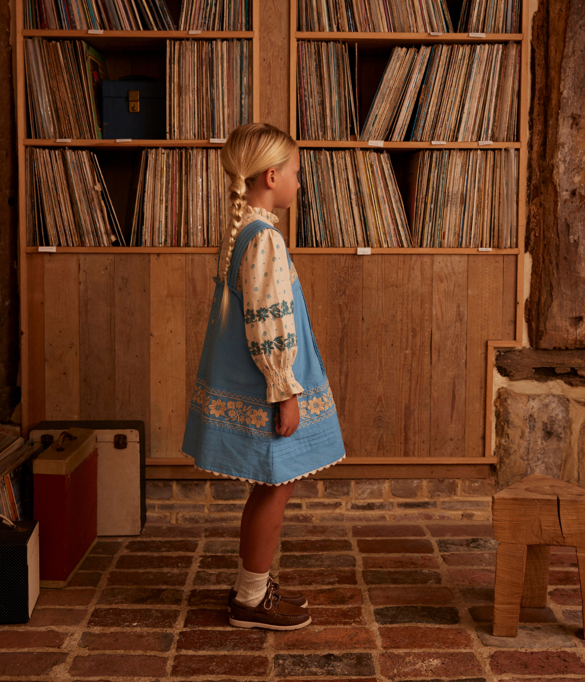 Mia Top - Meadow Calico Cashew – Dalhouse